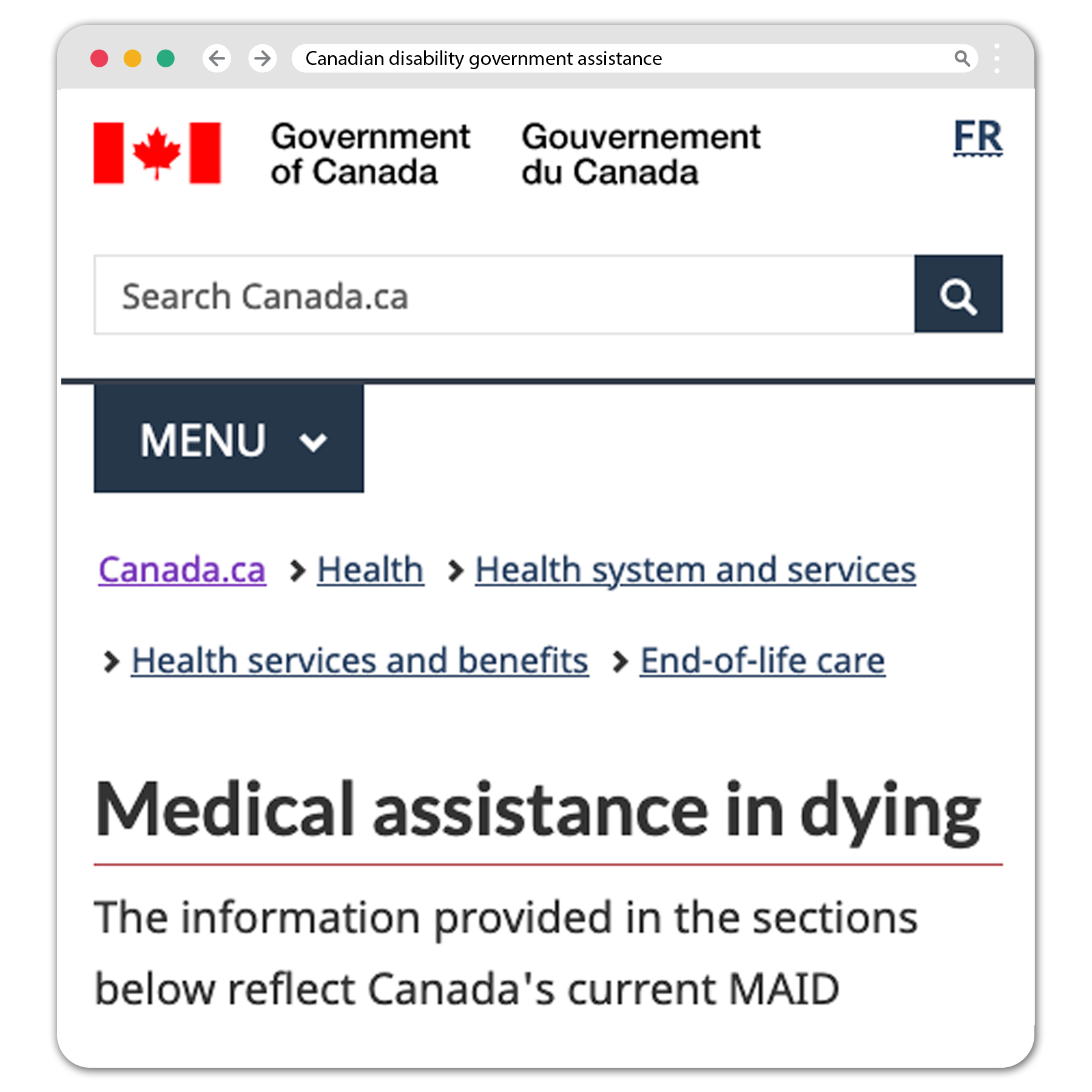 Thoughts on MAiD - Disability and Neurodiversity Alliance